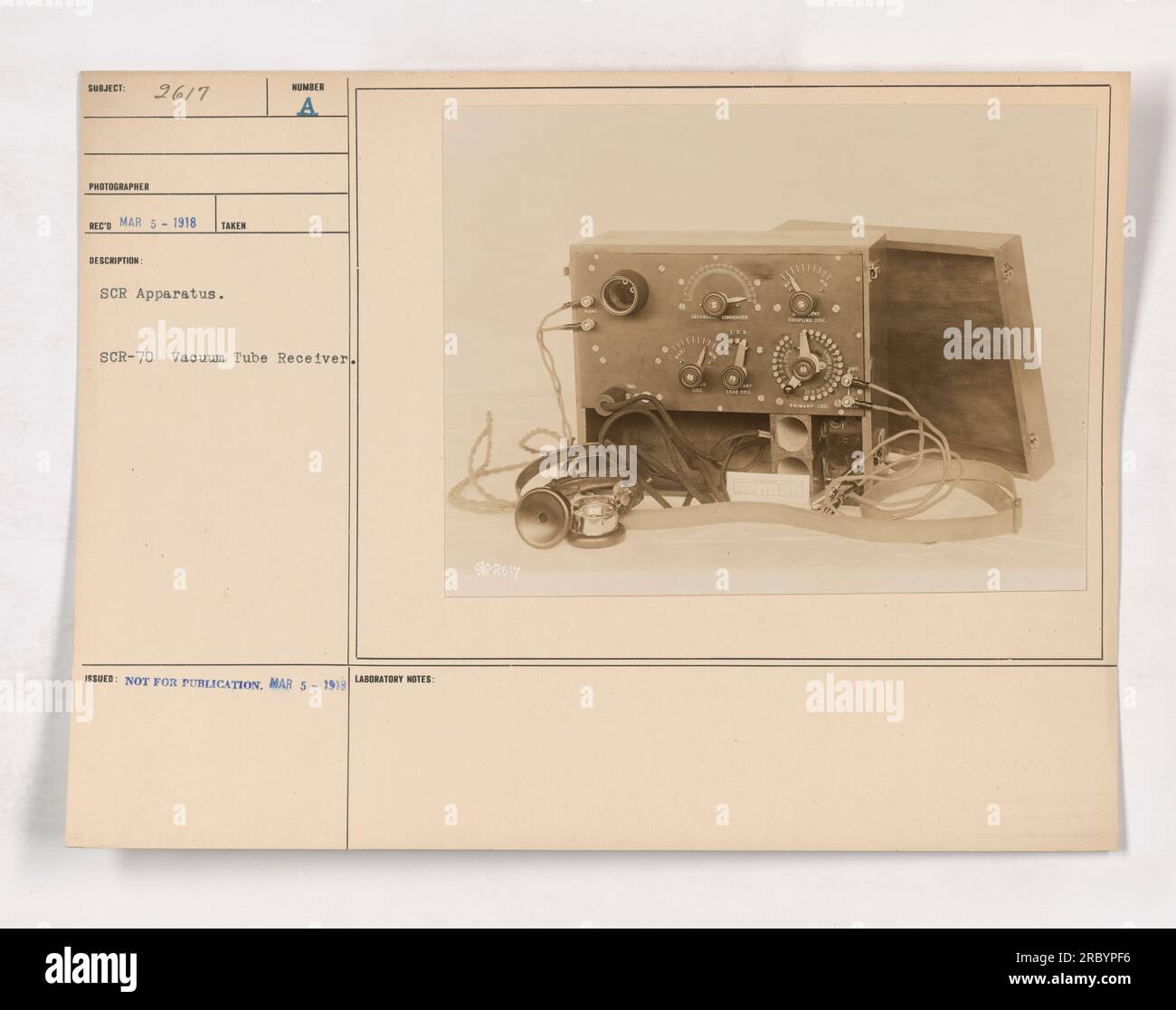 Scr 70 apparatus hi-res stock photography and images - Alamy
