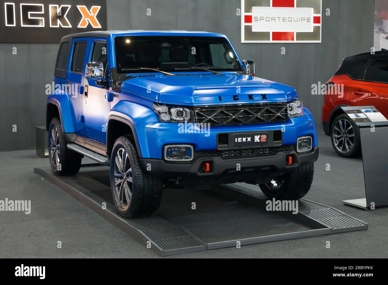 Barcelona, Spain - May 14, 2023: ICKX K2 2.0 Turbo Diesel 4x4 on ...