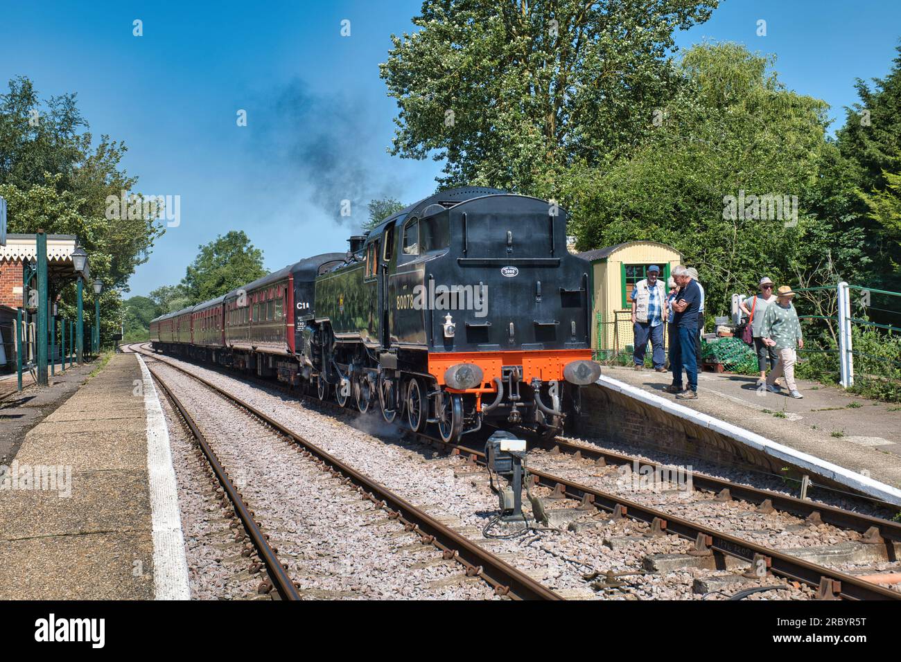 80078 steam engine hi-res stock photography and images - Alamy