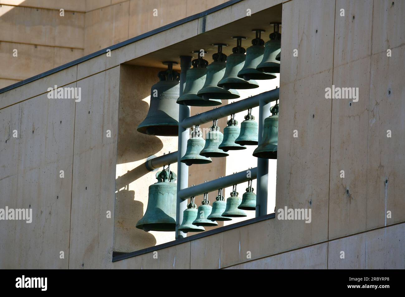 bells, Los Angeles Cathedral, Cathedral of Our Lady of the Angels ...
