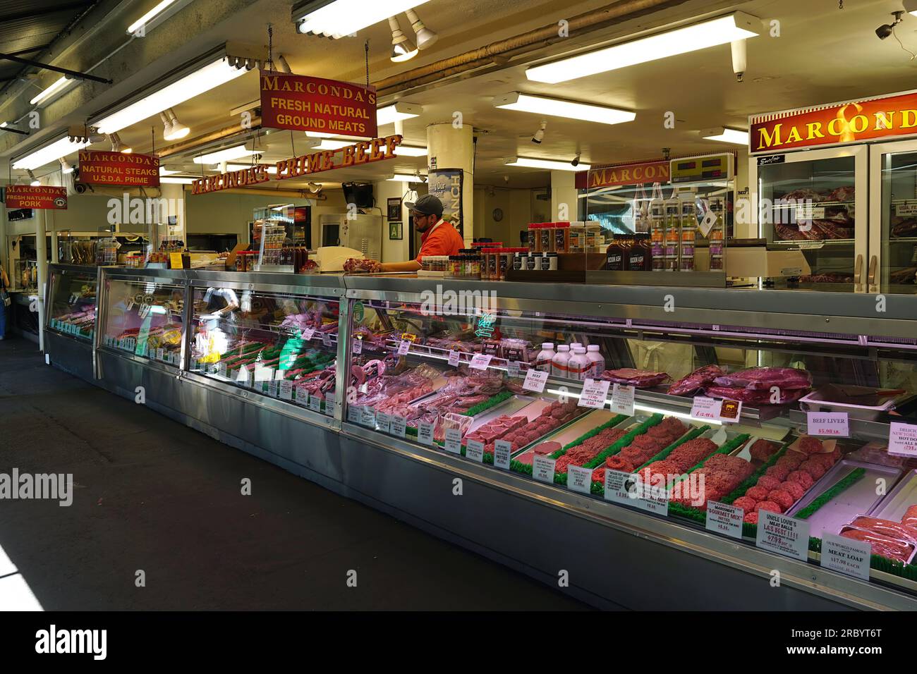 Farmers Market, Los Angeles, USA, North America Stock Photo - Alamy