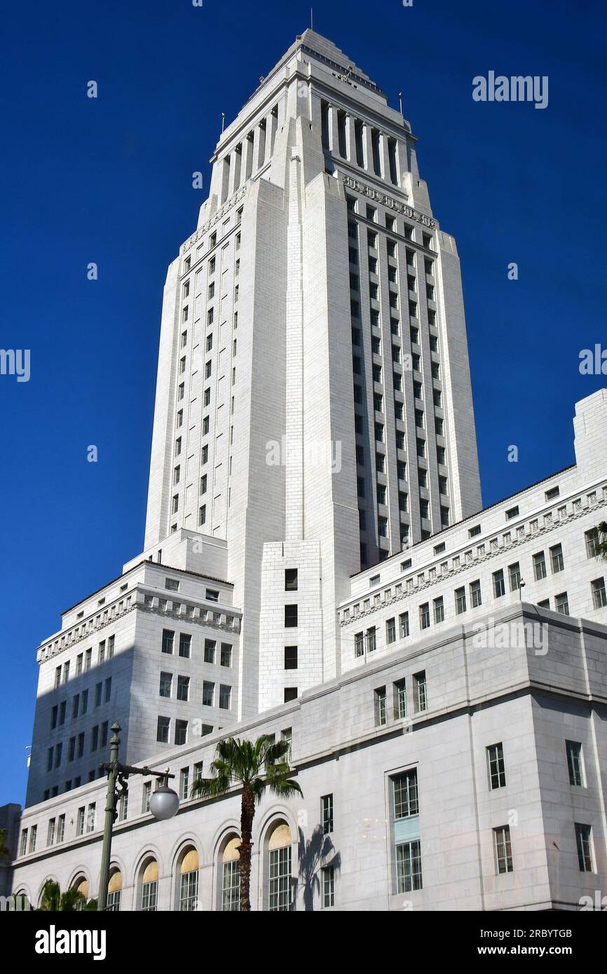 Spring street los angeles hi-res stock photography and images - Alamy