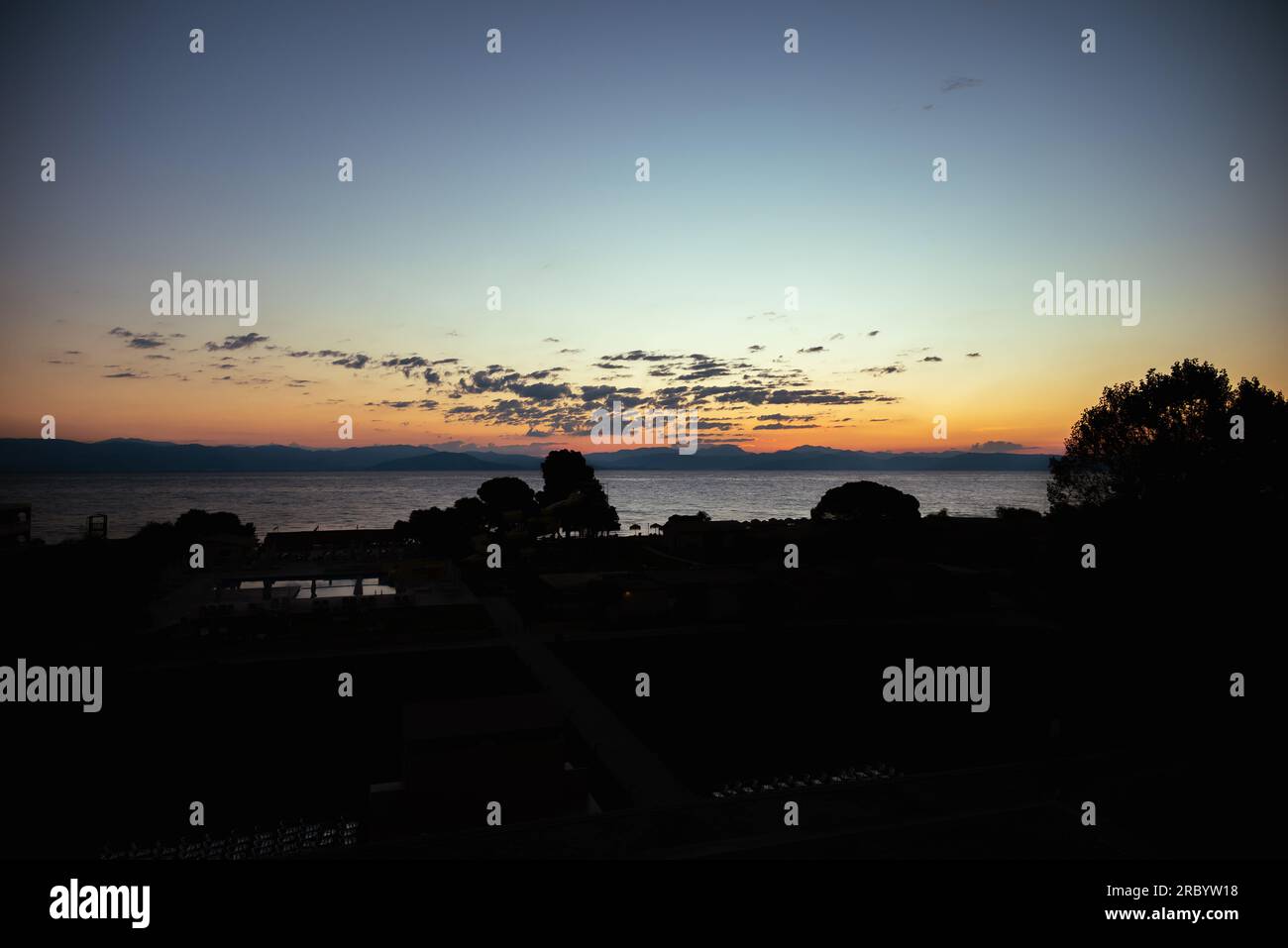 First Rays Of Sun Are Reflected In The Mountains Of Balkan Peninsula ...