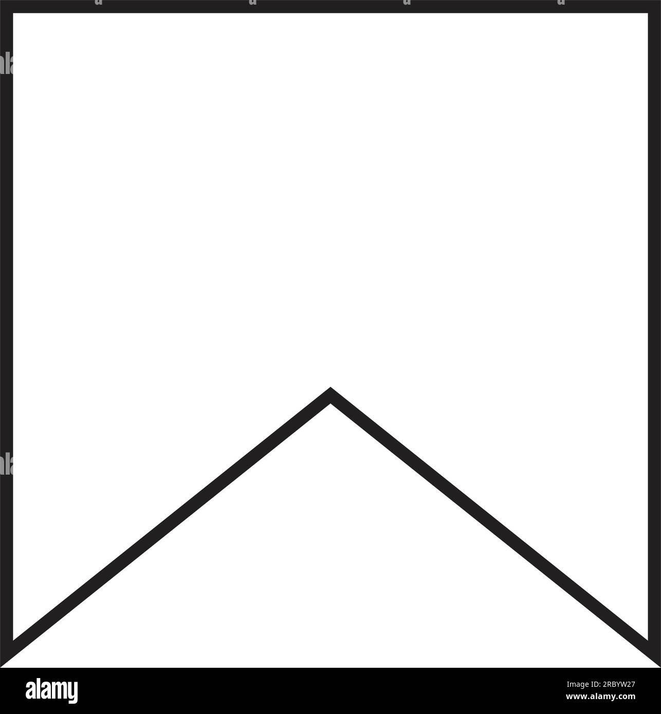 Incoming flow chart shape element for process layout diagram ...