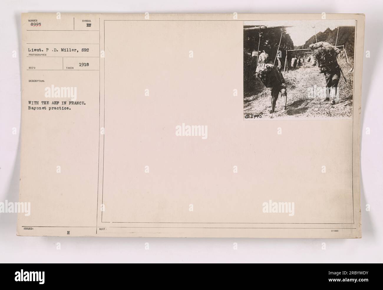 Soldiers of the American Expeditionary Force in France taking part in ...