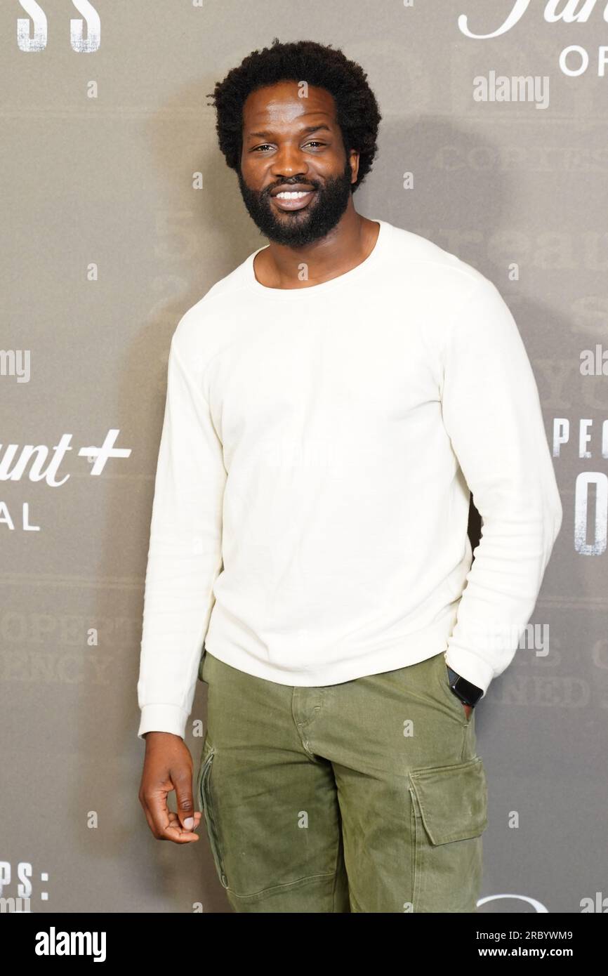 Sope Dirisu arrives for a screening of the Paramount+ series Special ...