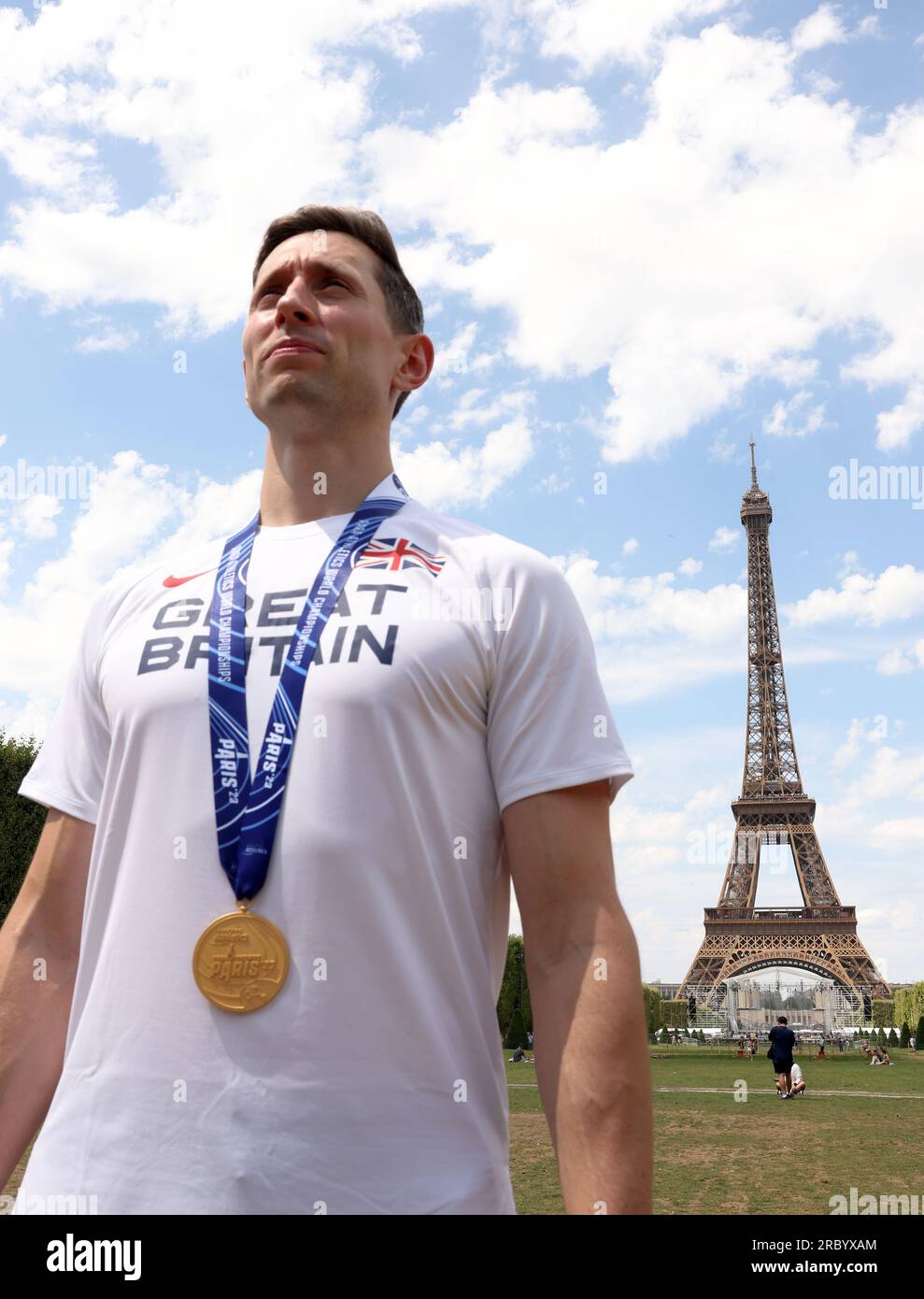 Paris, France. 11 July, 2023. Great Britain’s Jonathan Broom-Edwards ...