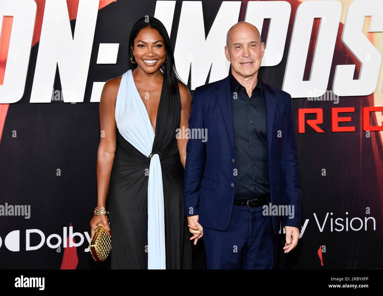 Paramount Pictures president and CEO Brian Robbins, right, and wife ...