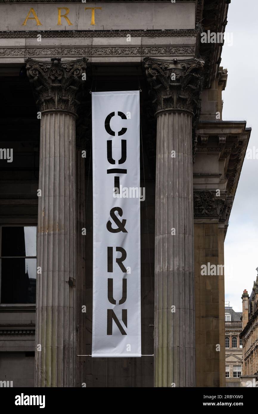 Banksy Cut and Run Exhibition at Gallery of Modern Art, Glasgow ...