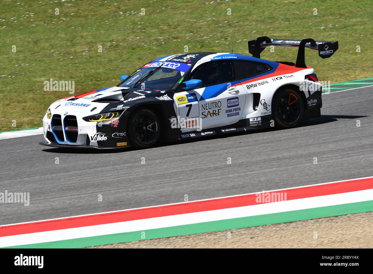 Scarperia, 7 July 2023: BMW M4 GT3 of Team BMW Italia Ceccato Racing ...
