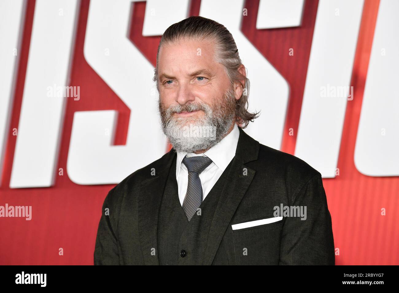 Shea Whigham attends the premiere of "Mission: Impossible - Dead ...