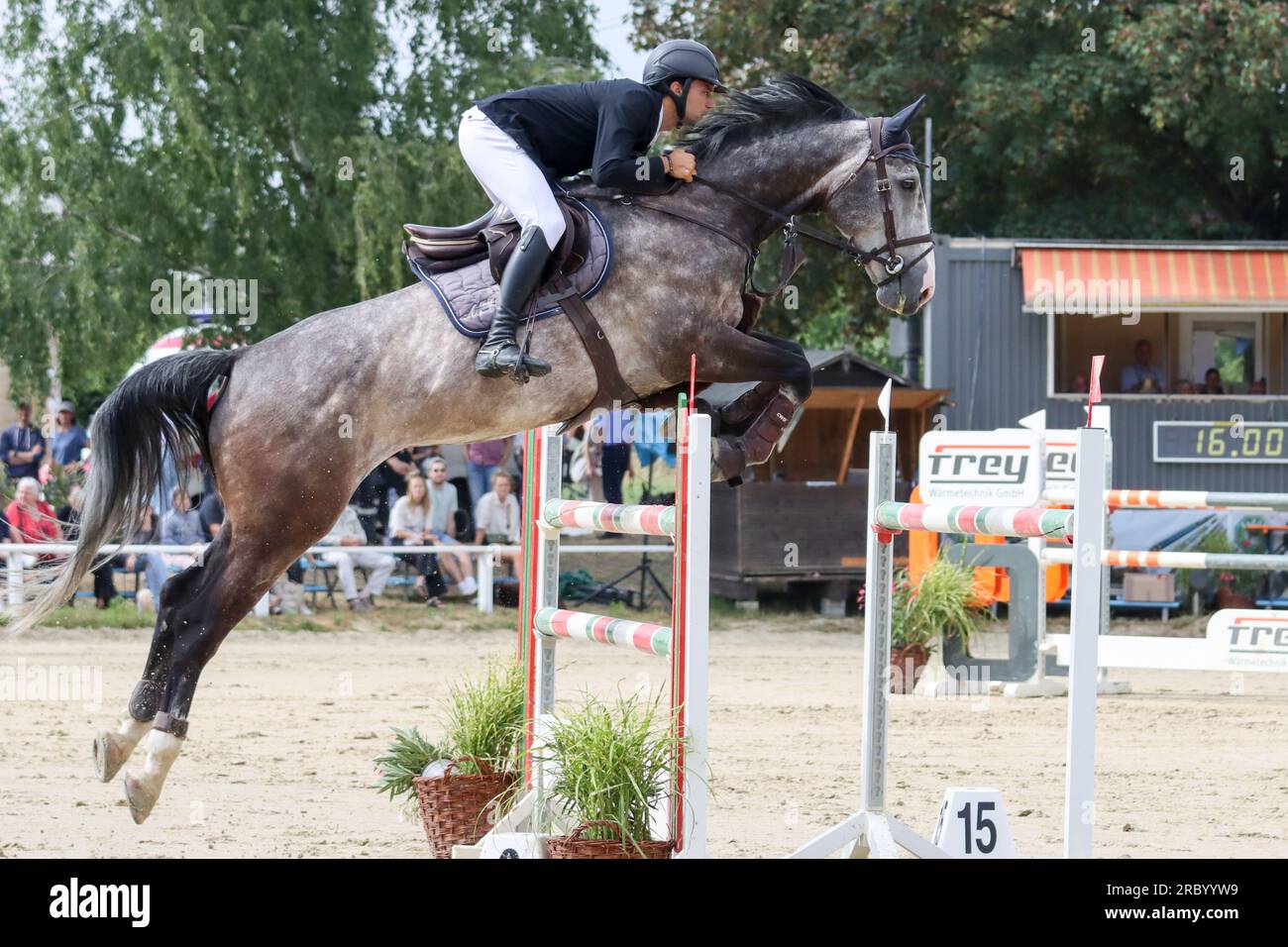rider competition in germany, hessen, bommersheim Stock Photo - Alamy