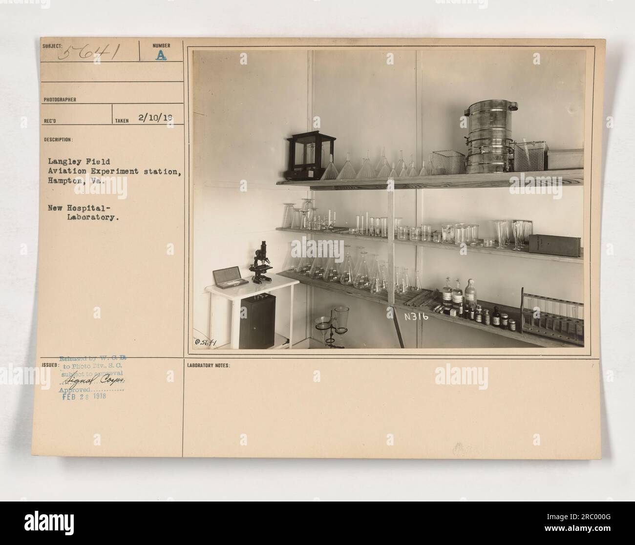 Langley Field Aviation Experiment station in Hampton, VA, showcases a ...