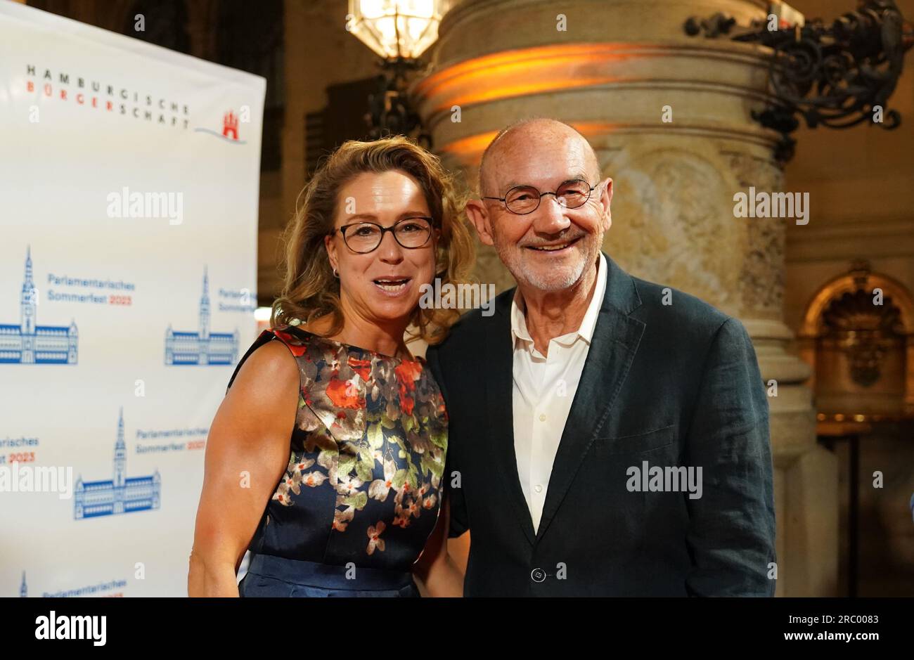 Hamburg, Germany. 11th July, 2023. Carola Veit (SPD), President of the ...