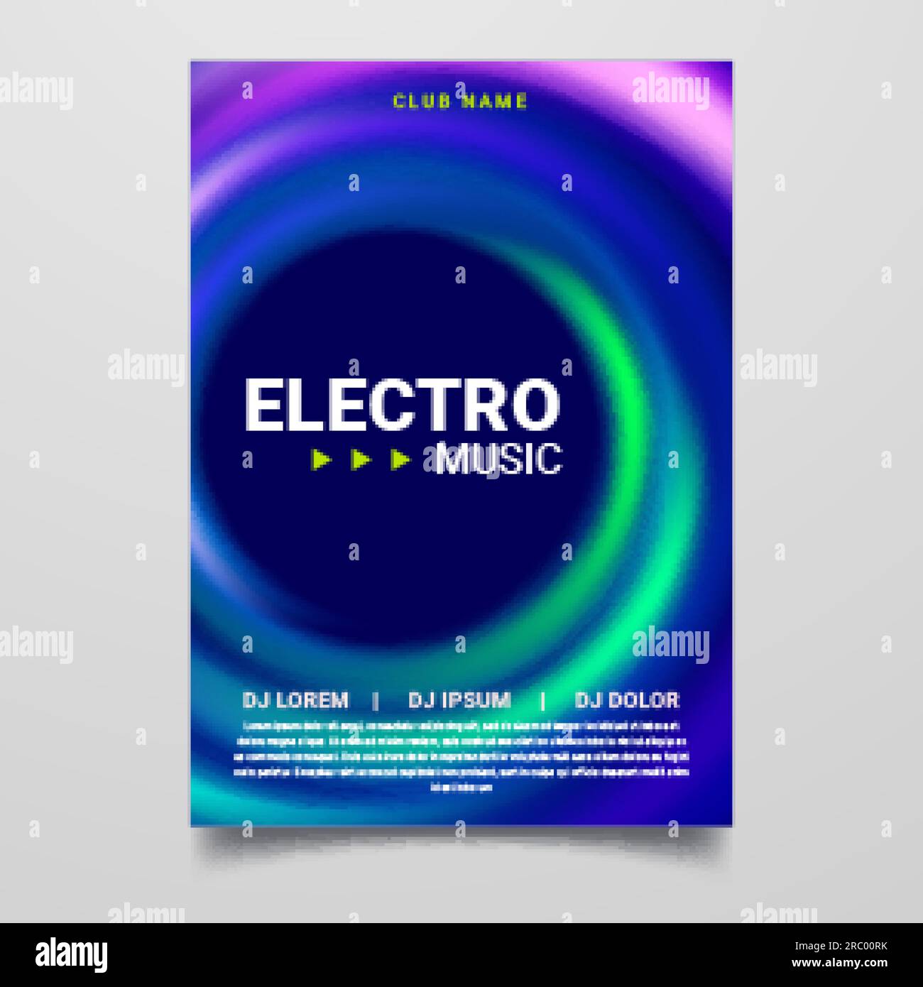 Electronic poster Stock Vector Images - Alamy