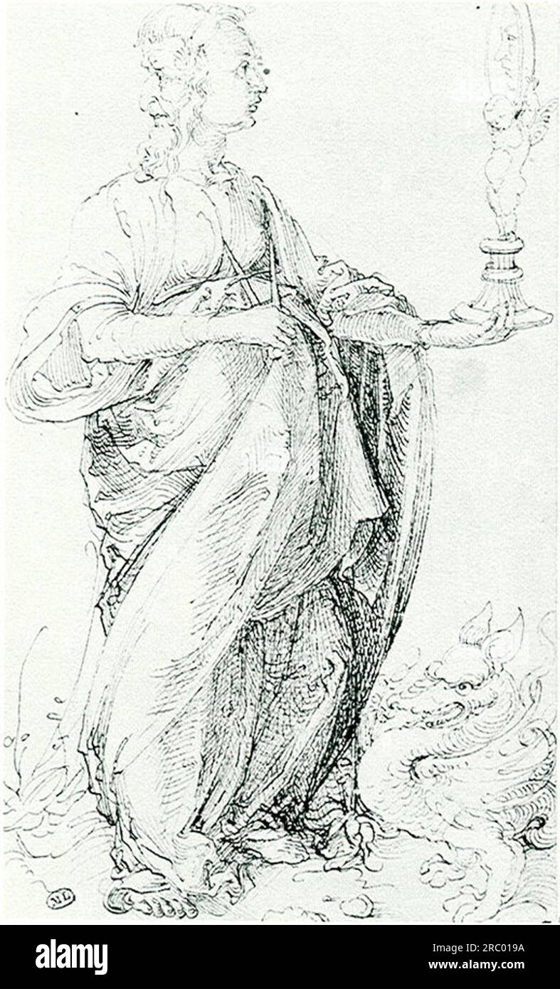 Prudentia 1494 by Albrecht Durer Stock Photo - Alamy