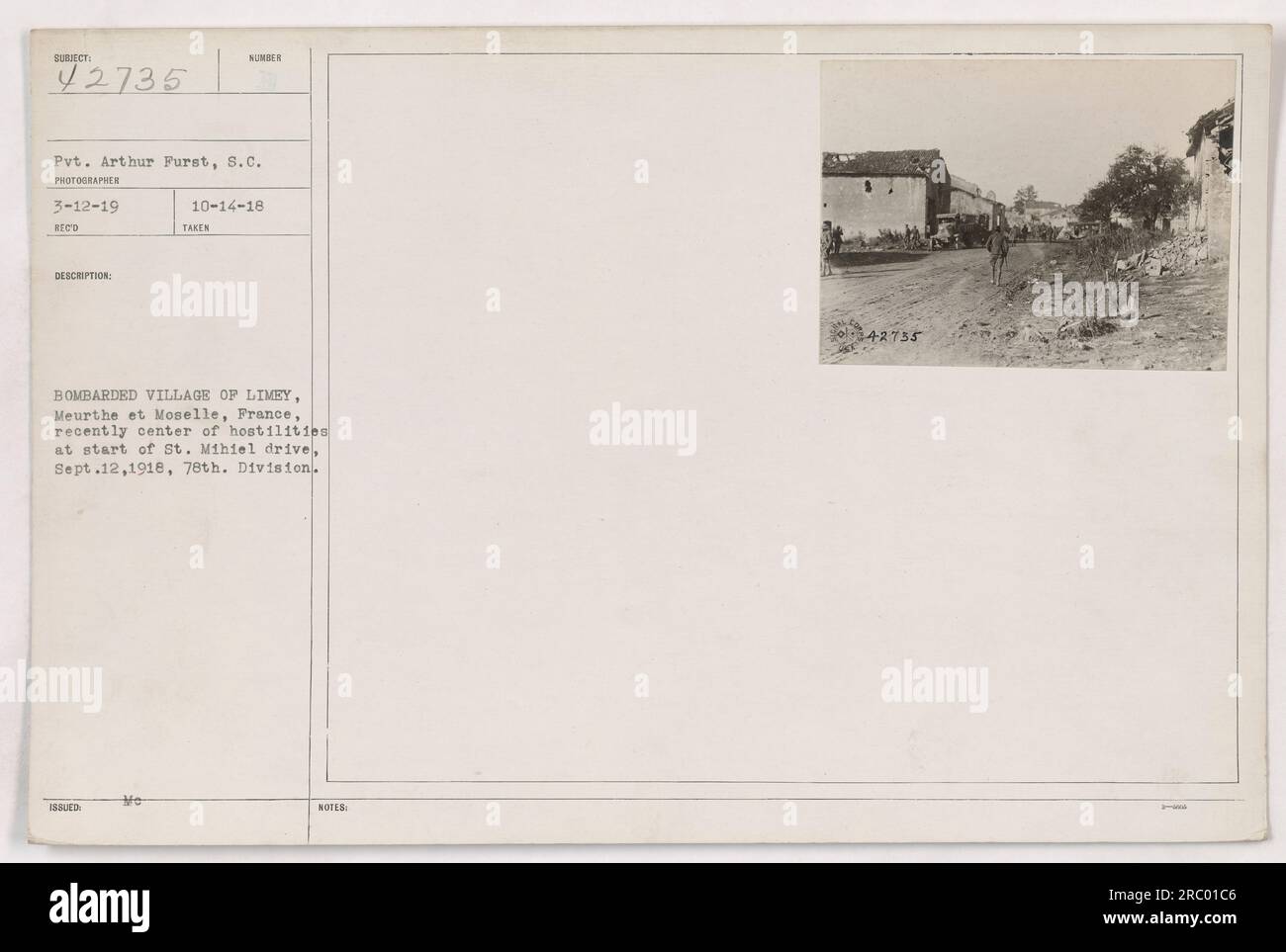 Pvt arthur a furst hi-res stock photography and images - Alamy