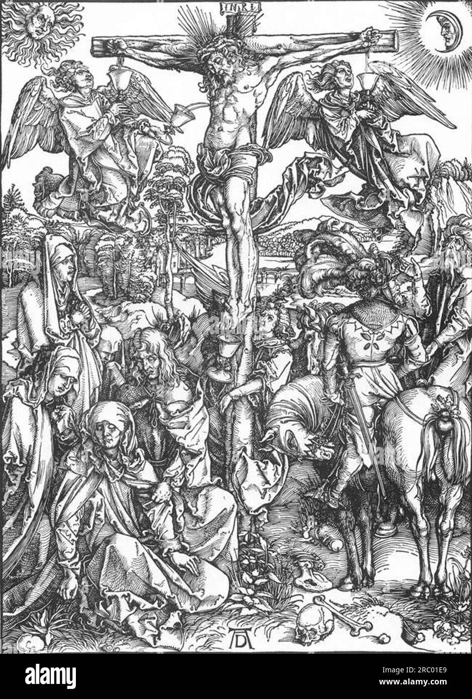 The Crucifixion 1498 by Albrecht Durer Stock Photo - Alamy