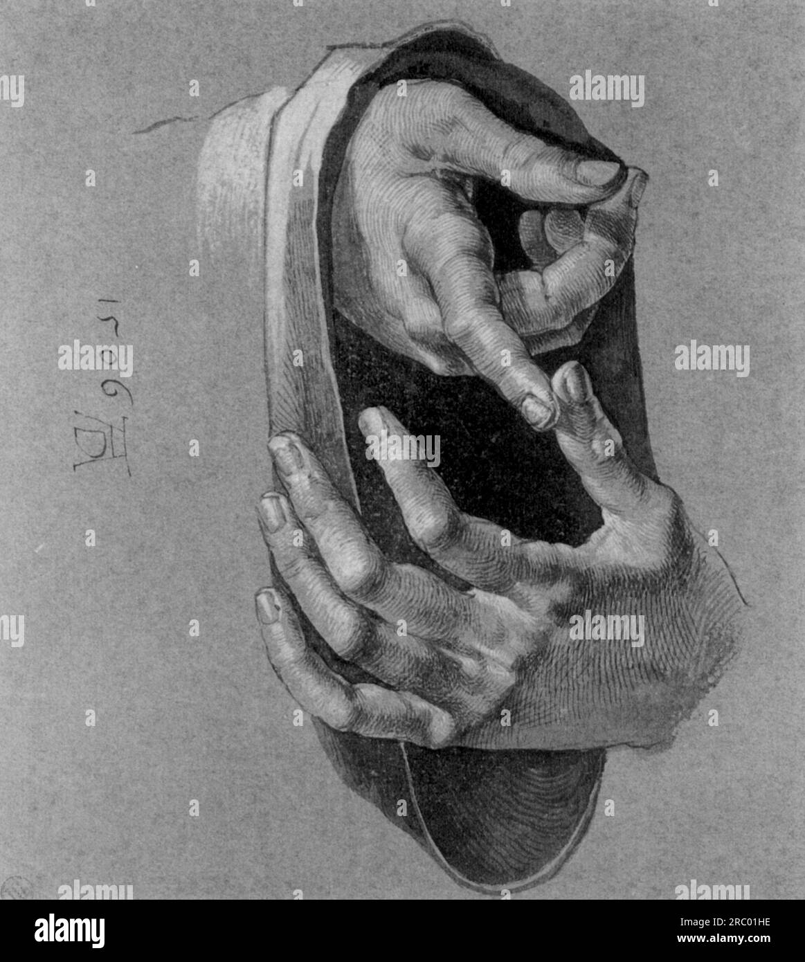 Albrecht dürer hands hi-res stock photography and images - Alamy