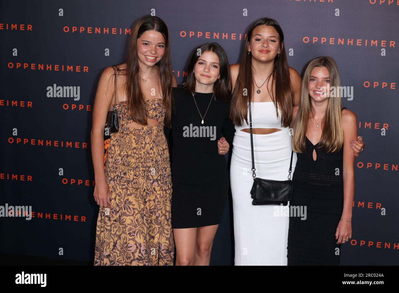 Alexia Damon, Isabella Damon, Gia Damon and Stella Damon attends ...