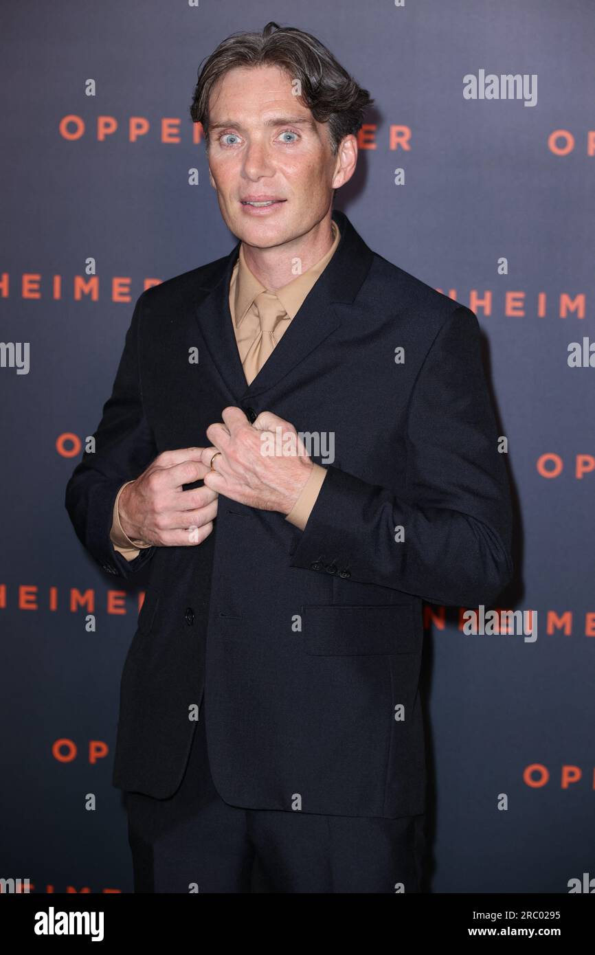 Cillian Murphy attends Oppenheimer Premiere held at Grand Rex on July ...