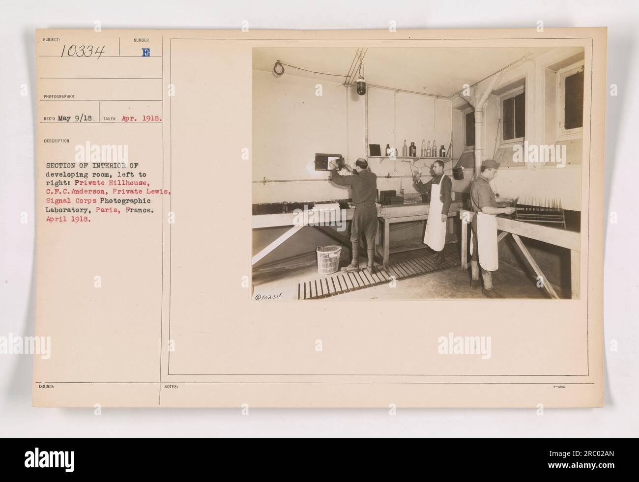 C f c anderson hi-res stock photography and images - Alamy