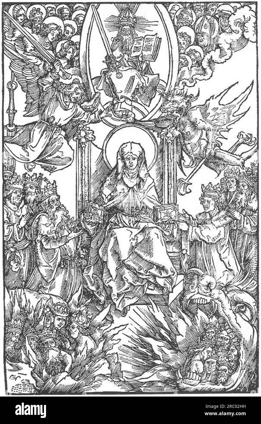 Illustration to Revelationes Sancte Birgitte 1500 by Albrecht Durer ...