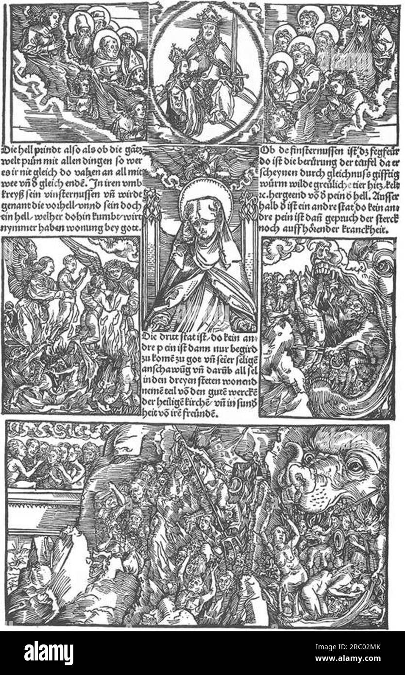 Illustration to Revelationes Sancte Birgitte 1500 by Albrecht Durer ...