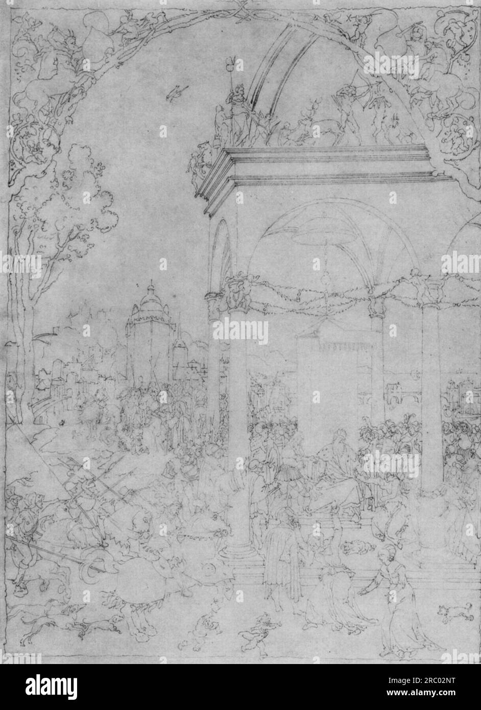 The justice of Trajan by Albrecht Durer Stock Photo - Alamy