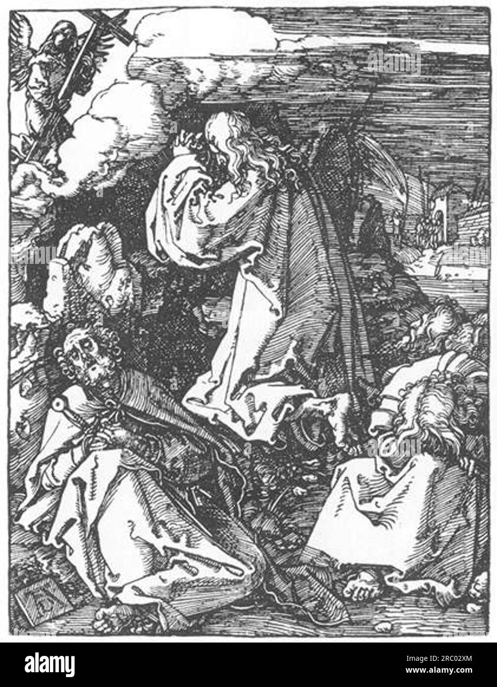 Christ on the Mount of Olives 1511 by Albrecht Durer Stock Photo - Alamy