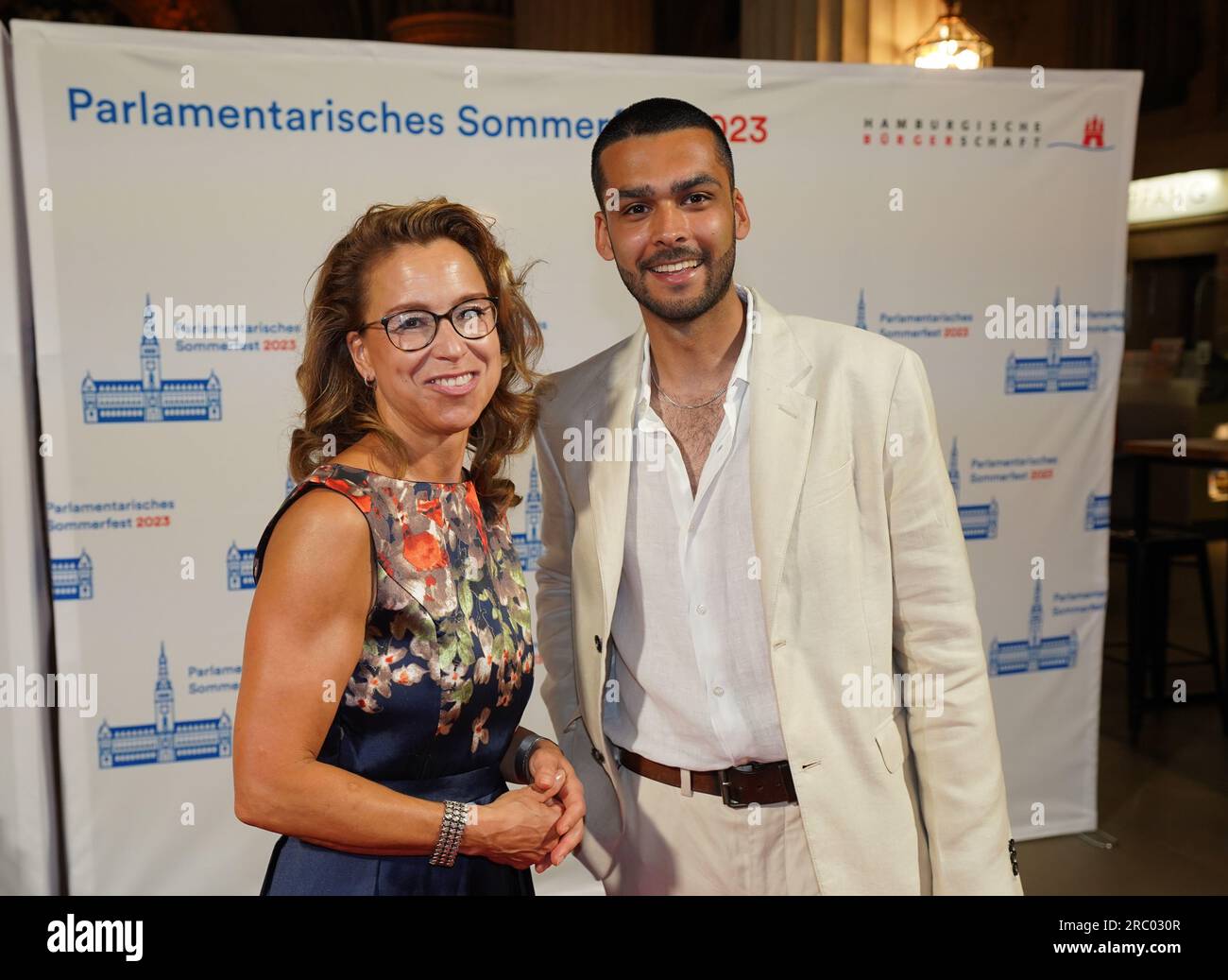 Hamburg, Germany. 11th July, 2023. Carola Veit (SPD), President of the ...