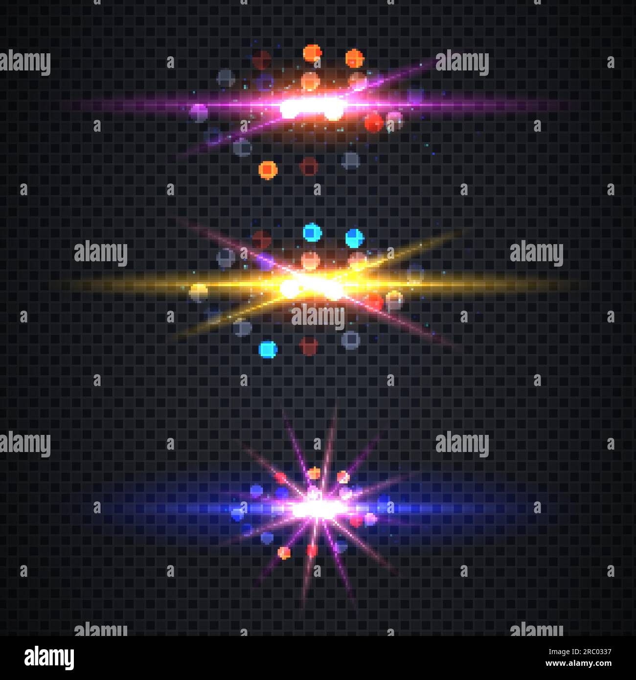 Camera lens light effect Stock Vector Images - Alamy