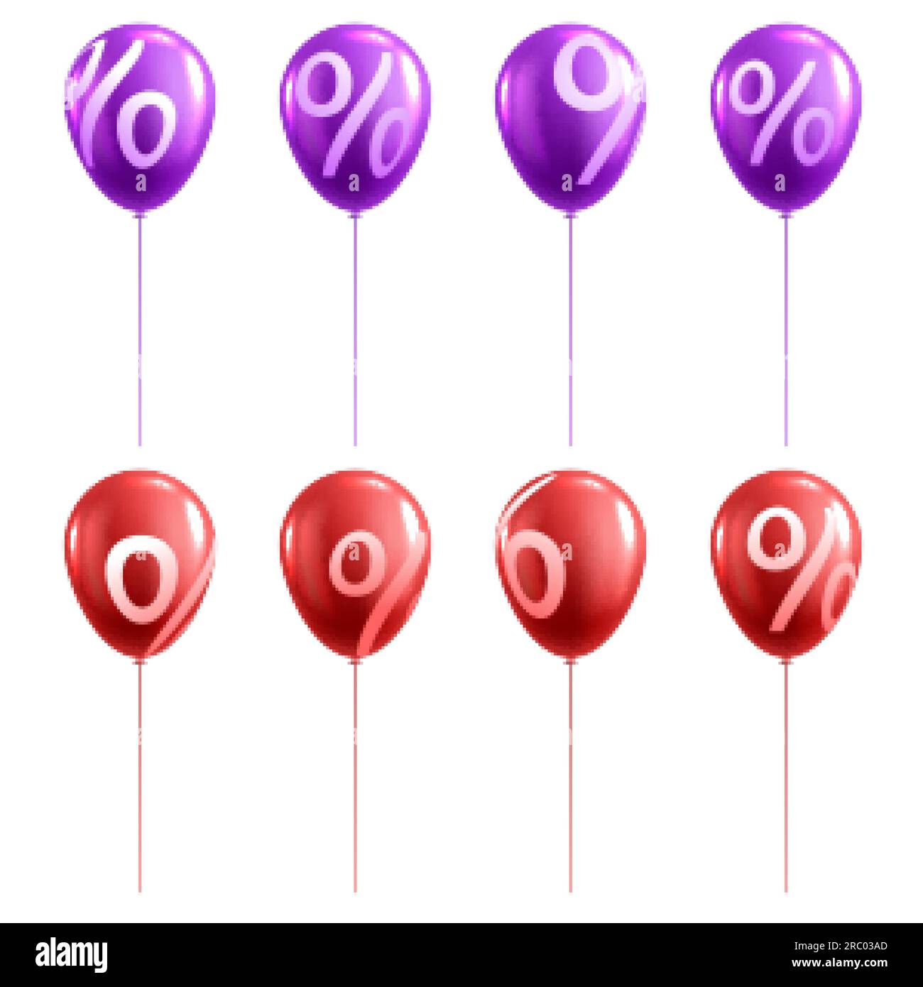 Golden balloons font Stock Vector Images - Alamy