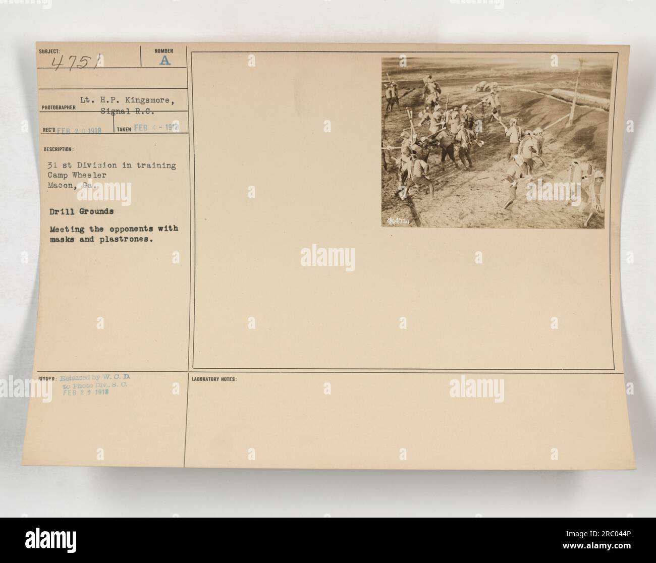 Lieutenant H.P. Kingsmore, a Signal R.O in the 31st Division, is ...