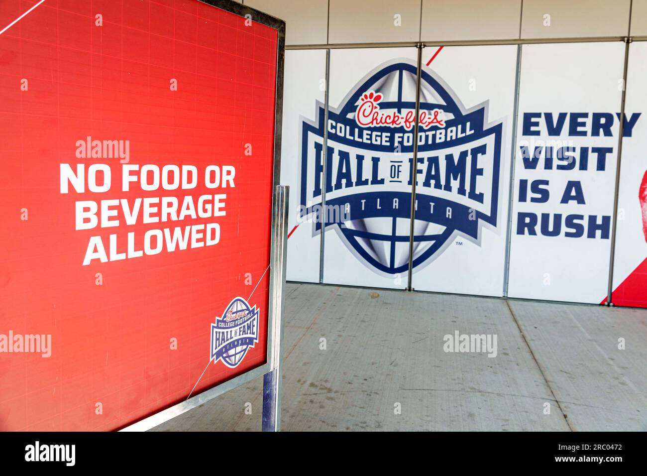 College Football Hall Of Fame Atlanta Logo