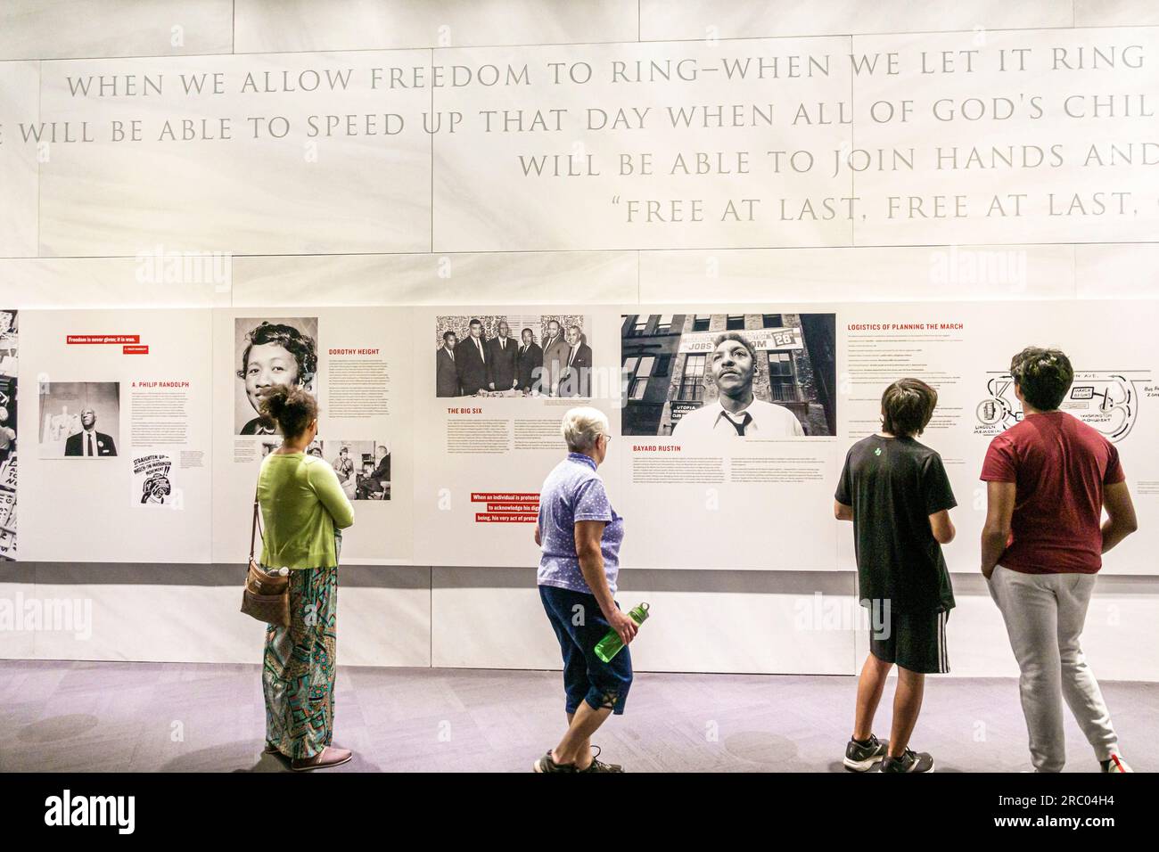 Atlanta Georgia,National Center for Civil and Human Rights,inside ...