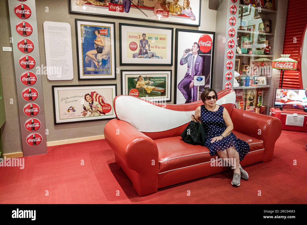 World of coca cola inside interior hi-res stock photography and images ...
