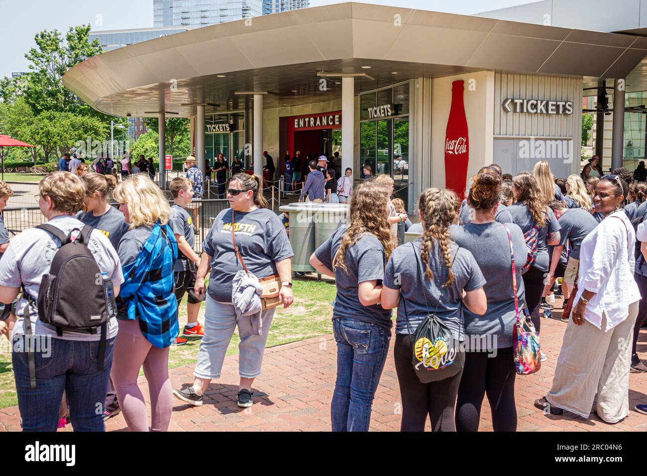 World of coca cola atlanta exterior hi-res stock photography and images ...