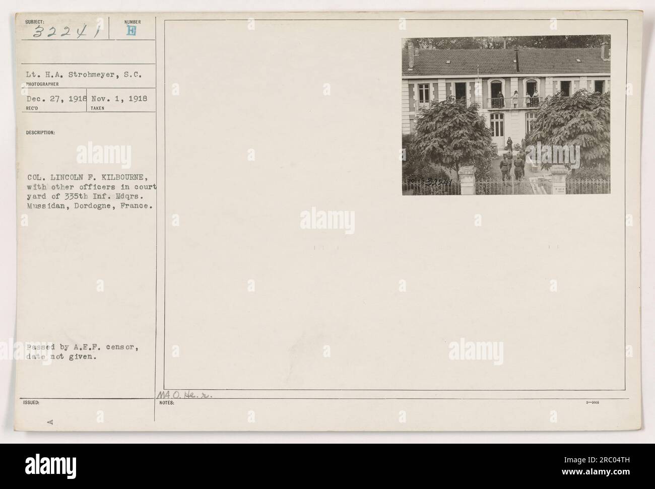 335th infantry hi-res stock photography and images - Alamy