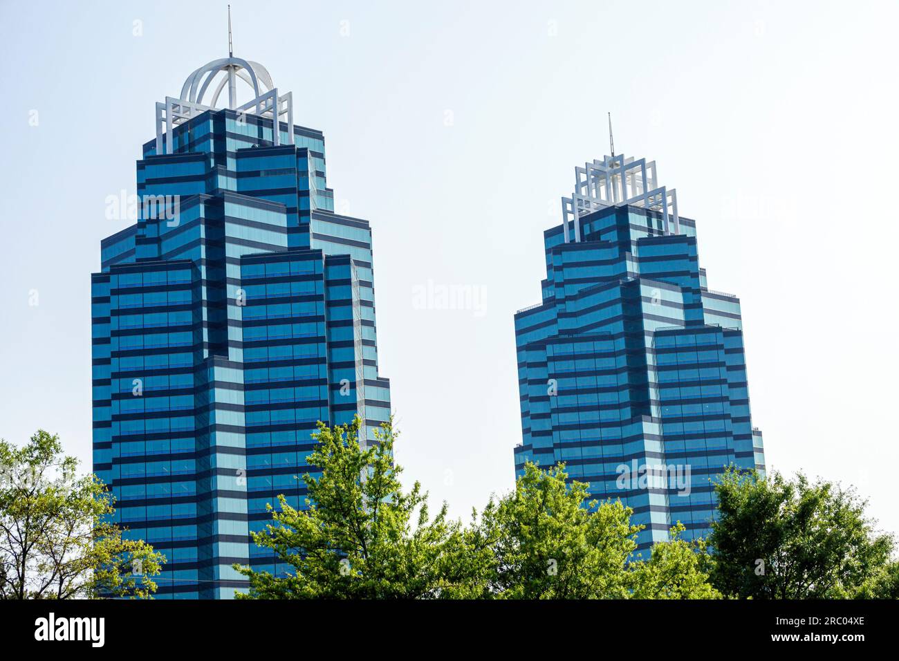 Sandy Springs Atlanta Florida,Concourse Corporate Center V and VI,King and Queen towers white ...