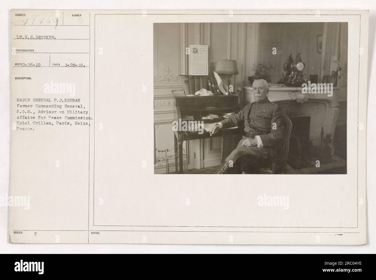 Major General P.J. Kernan, former Commanding General of 8th Support ...