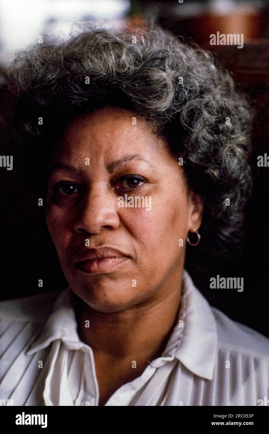 Pulitzer and Nobel Prize winning author Toni Morrison at her upstate ...