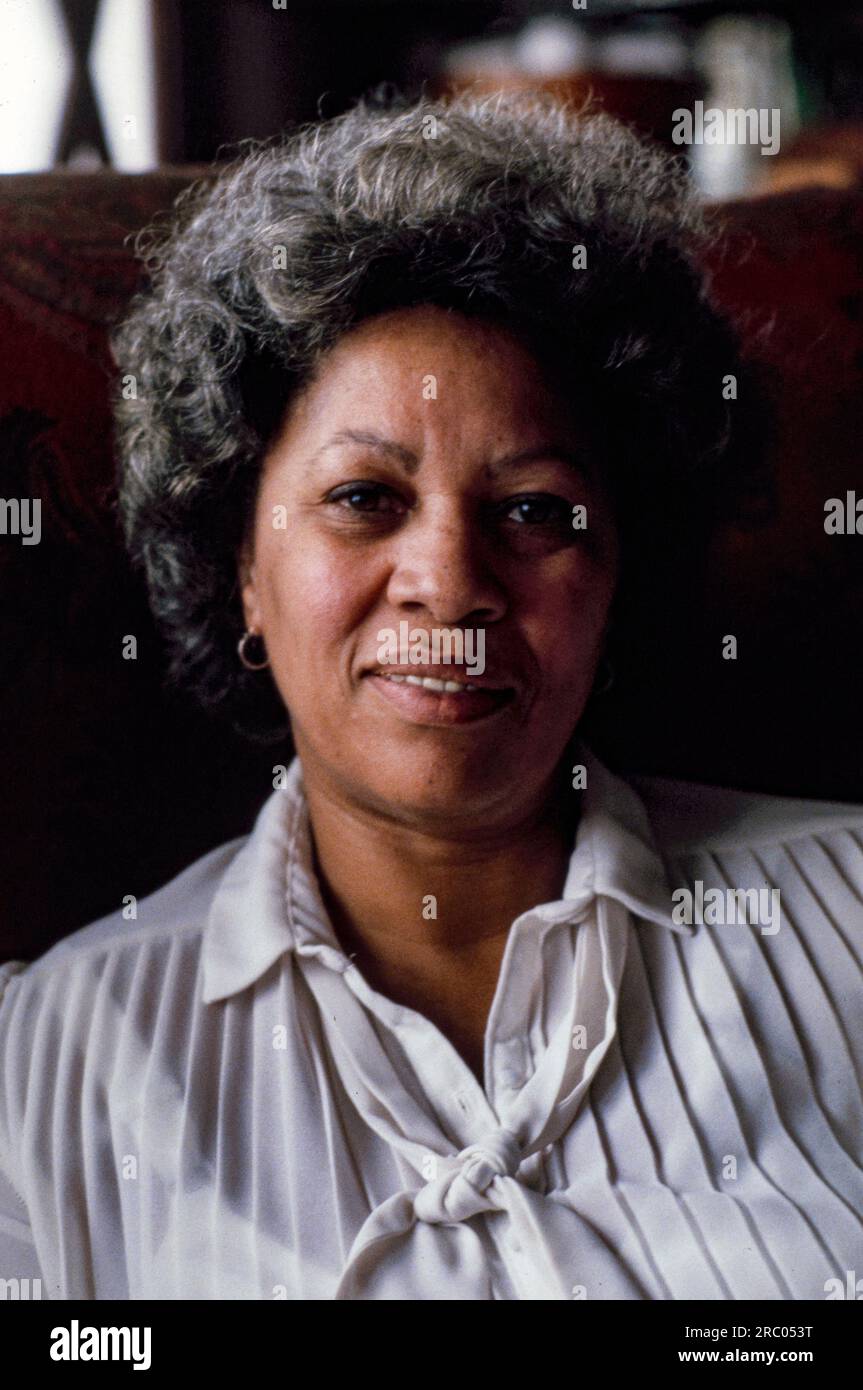 Pulitzer and Nobel Prize winning author Toni Morrison at her upstate ...