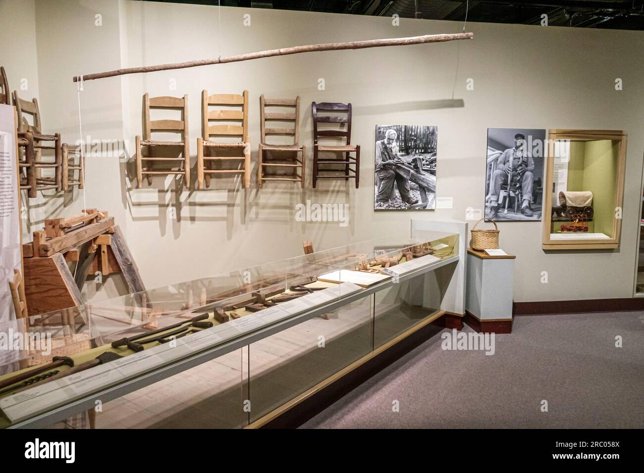 Buckhead Atlanta Georgia,Atlanta History Center centre,inside interior ...