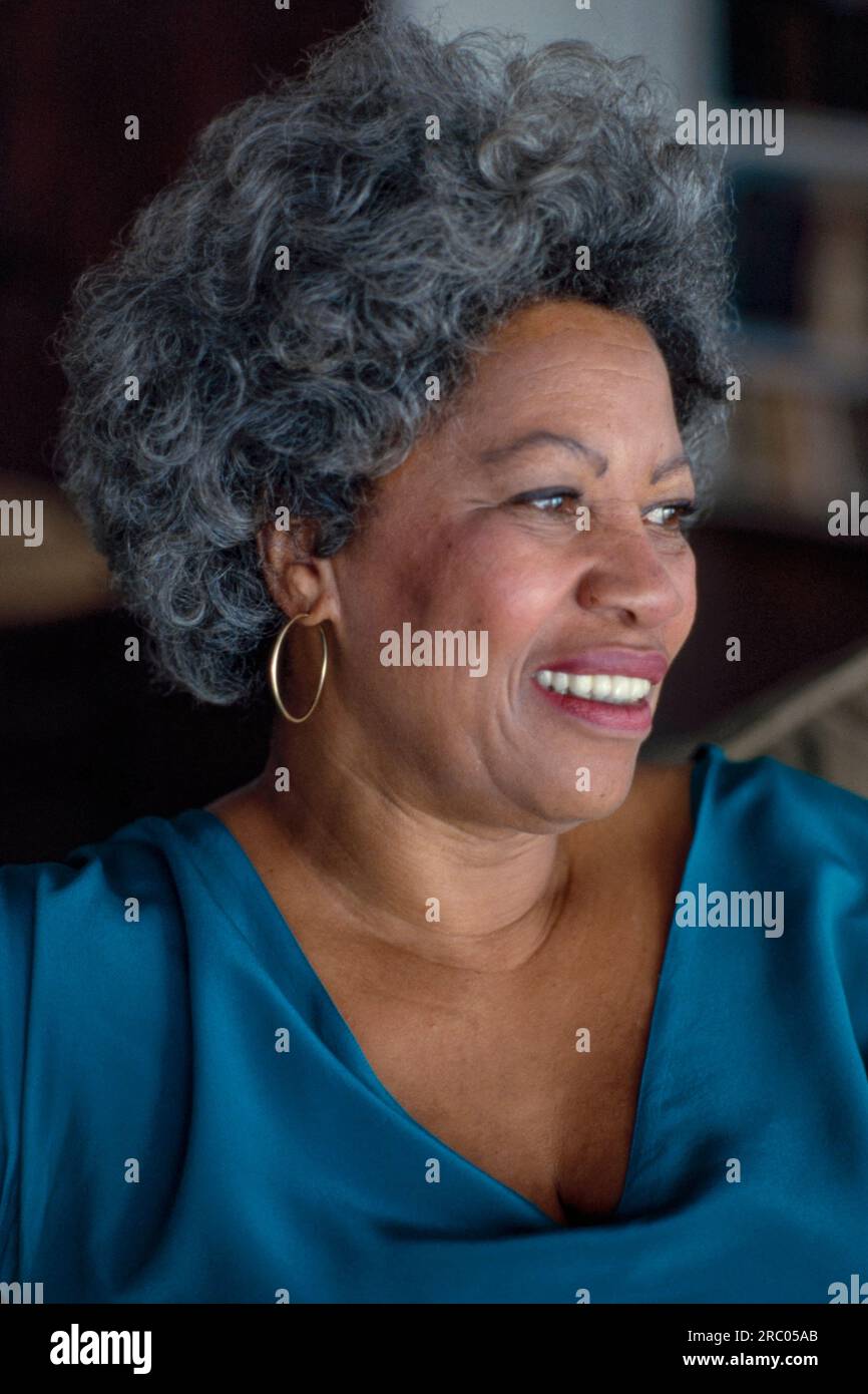 Pulitzer and Nobel Prize winning author Toni Morrison at her upstate ...