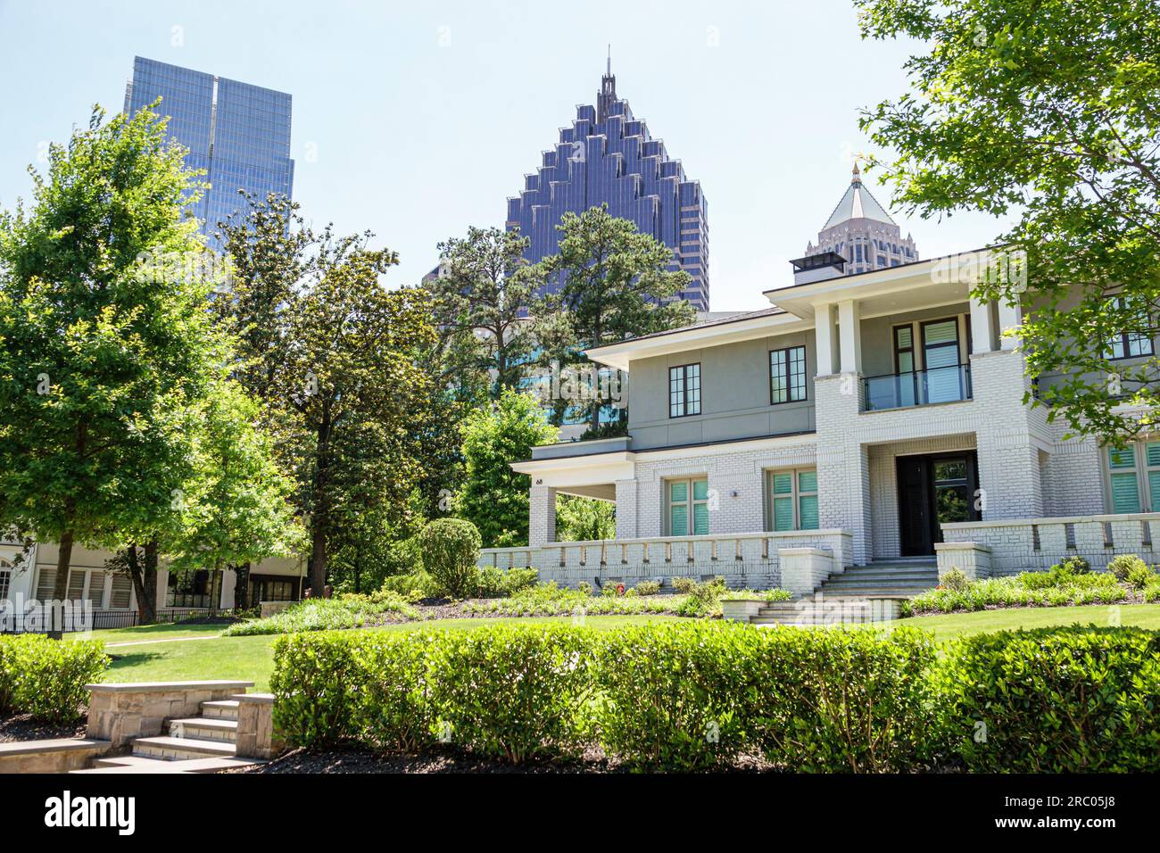Atlanta Georgia,Ansley Park,house home mansion,high rise rises ...