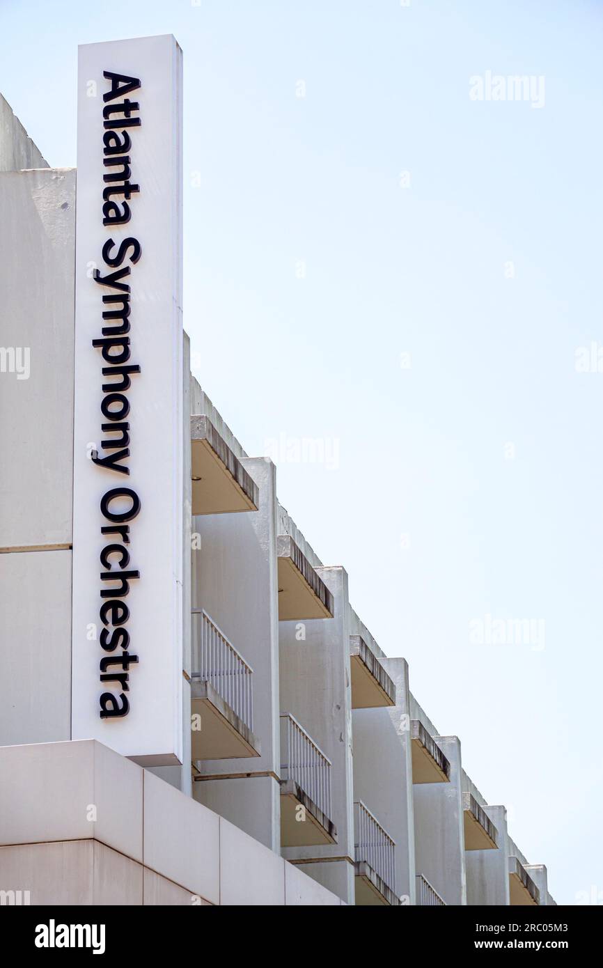 Atlanta symphony orchestra hi-res stock photography and images - Alamy