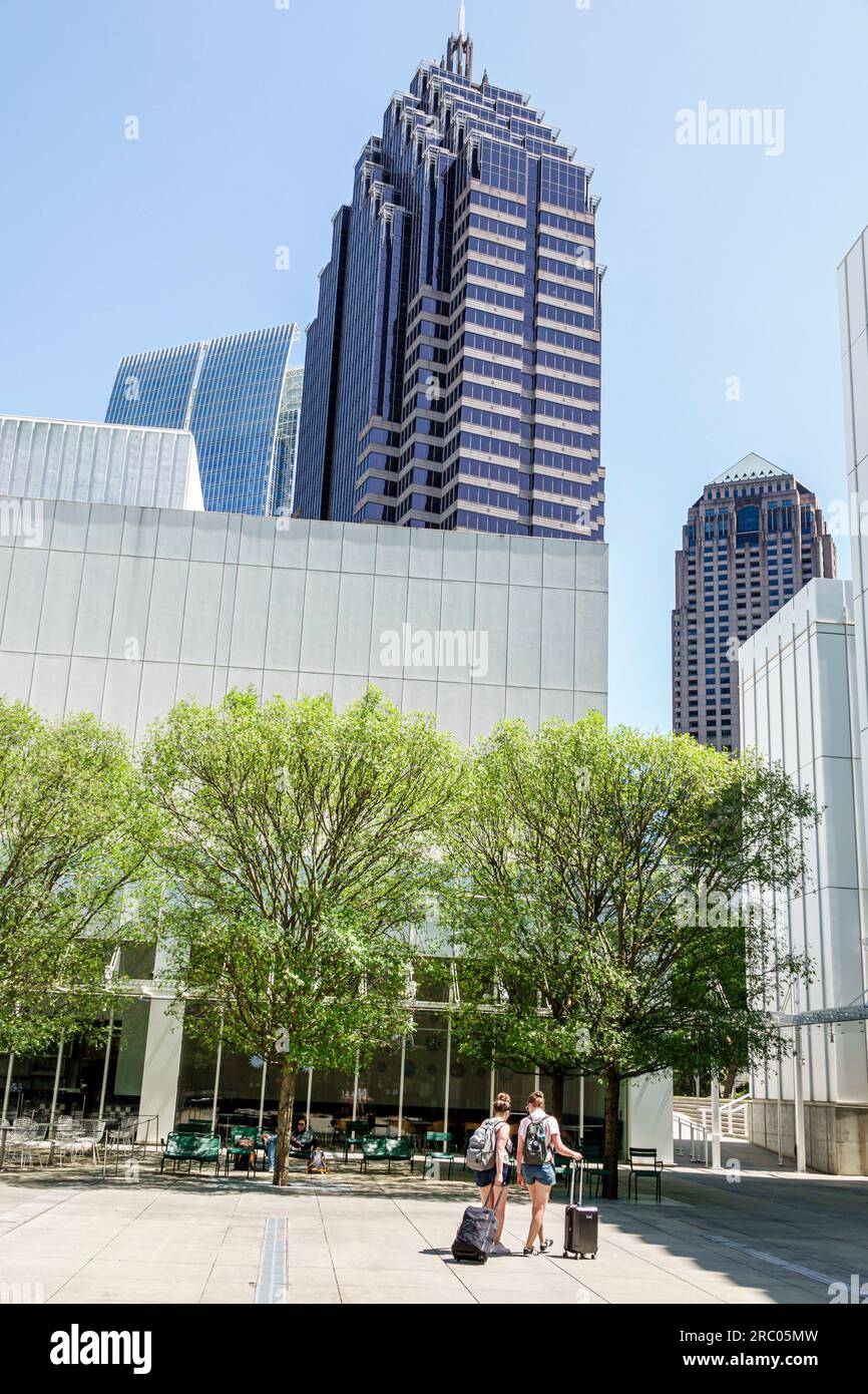 Atlanta Georgia,Woodruff Arts Center centre,high rise rises skyscraper ...