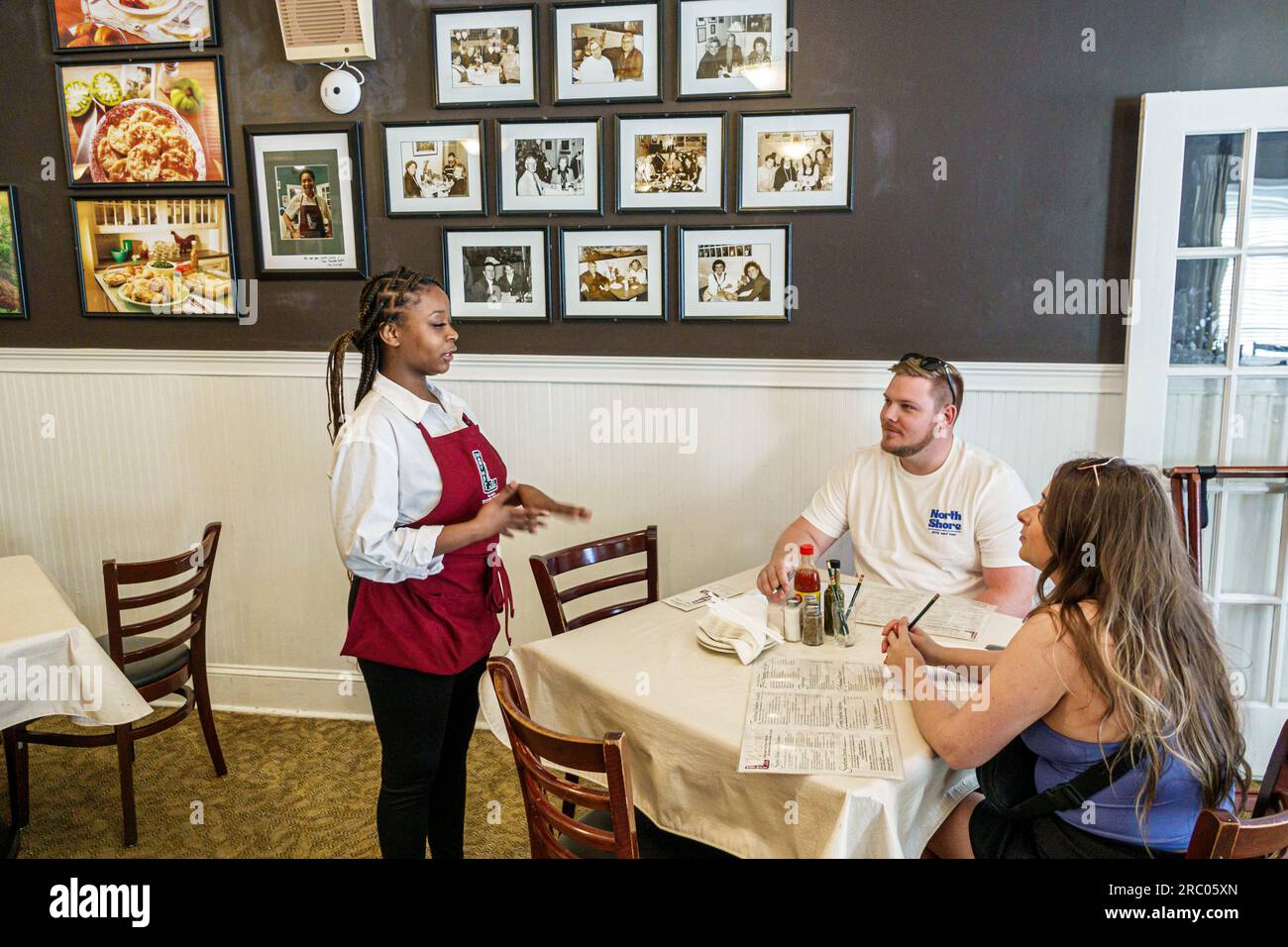 Atlanta Georgia,Mary Mac's Tea Room restaurant,inside interior indoors ...