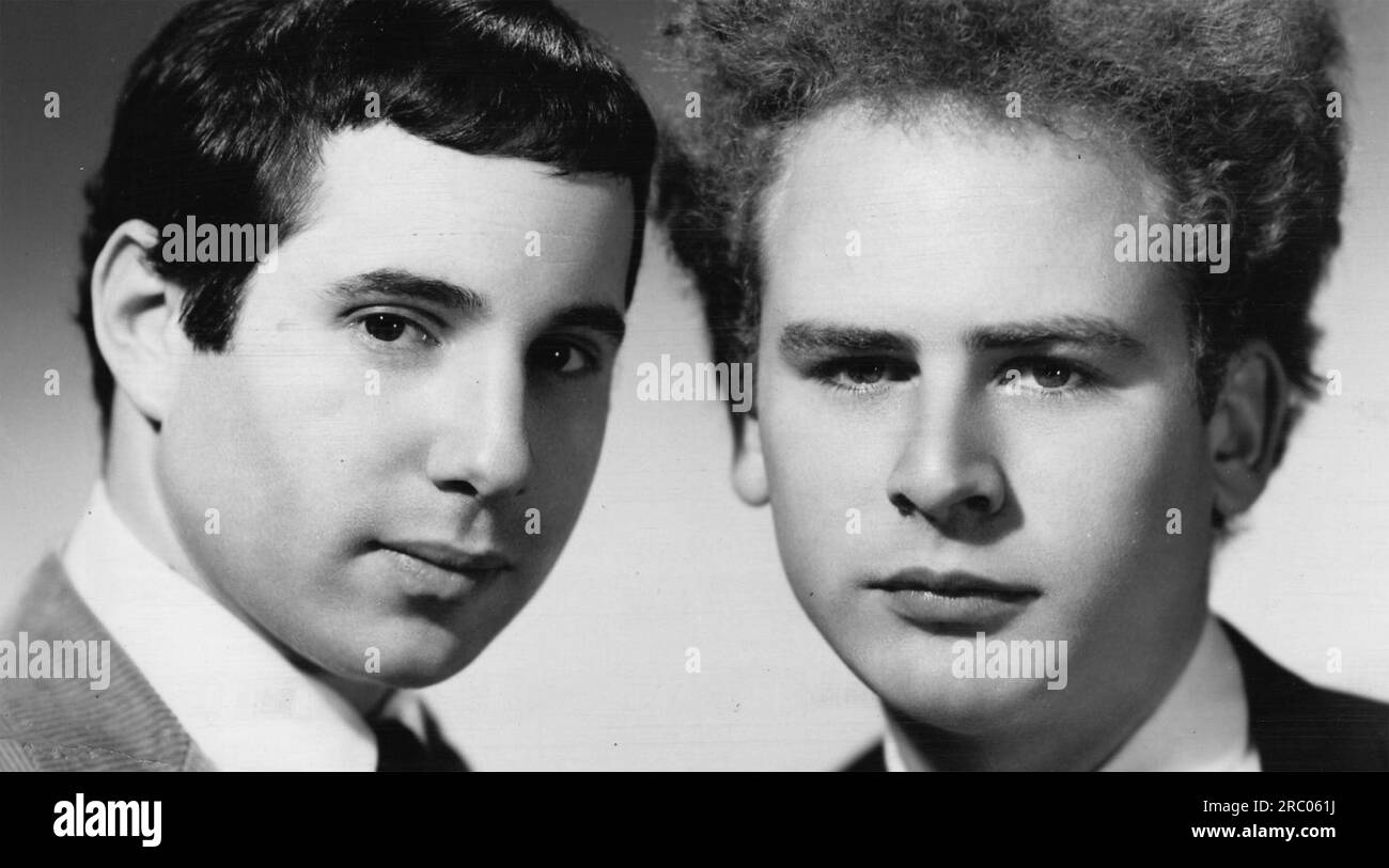 SIMON AND GARFUNKEL American music duo in a promotional photo about ...